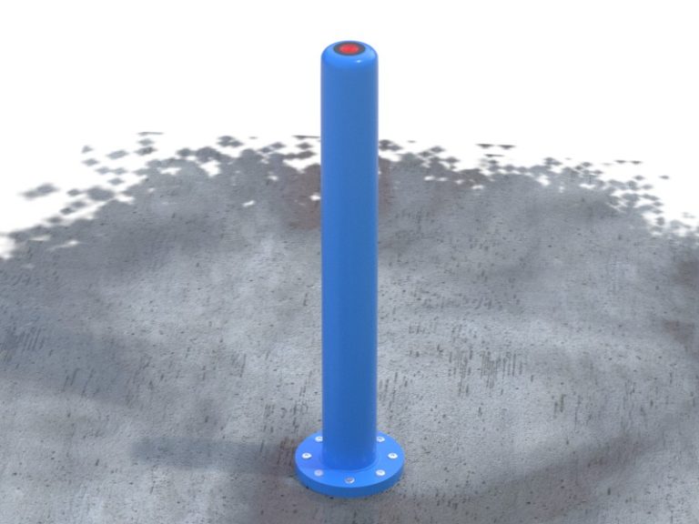 SPLASH PAD POST WITH BUTTON | DIY Splash Pad Kits